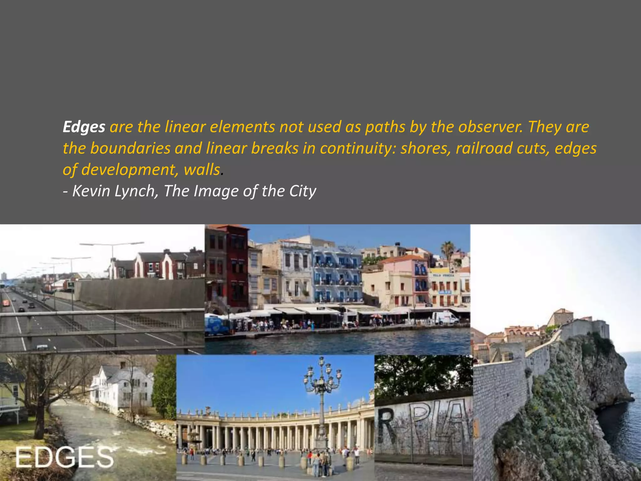 Image of the city, kevin lynch & case study. | PPTX