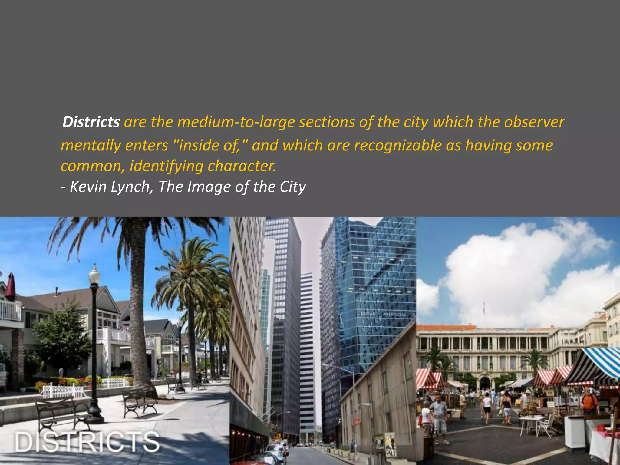 Image of the city, kevin lynch & case study. | PPTX