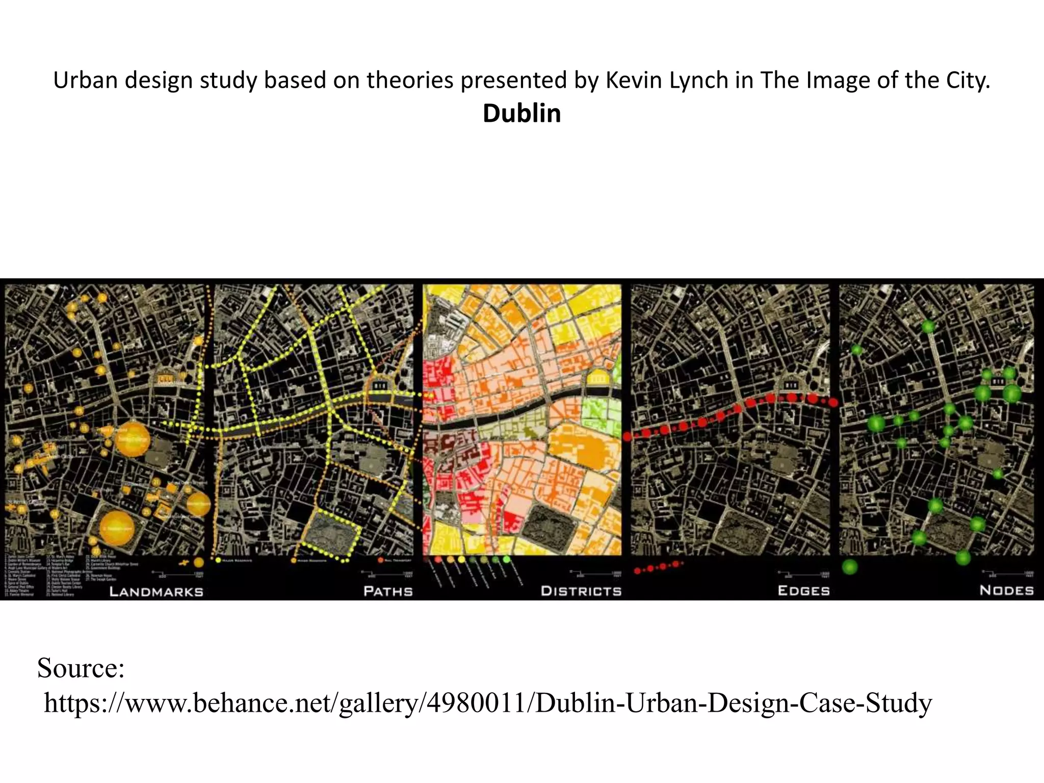 Image of the city, kevin lynch & case study. | PPTX