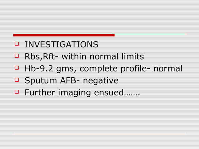 Imaging: Endobronchial TB | PPT | Lung and Respiratory Health ...