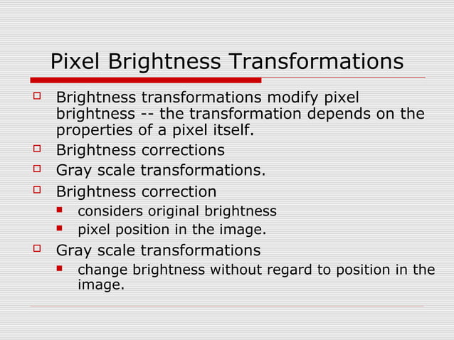 Image pre processing | PPT | Photo Editing Software | Computer Software ...