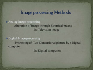 Image processing | PPT