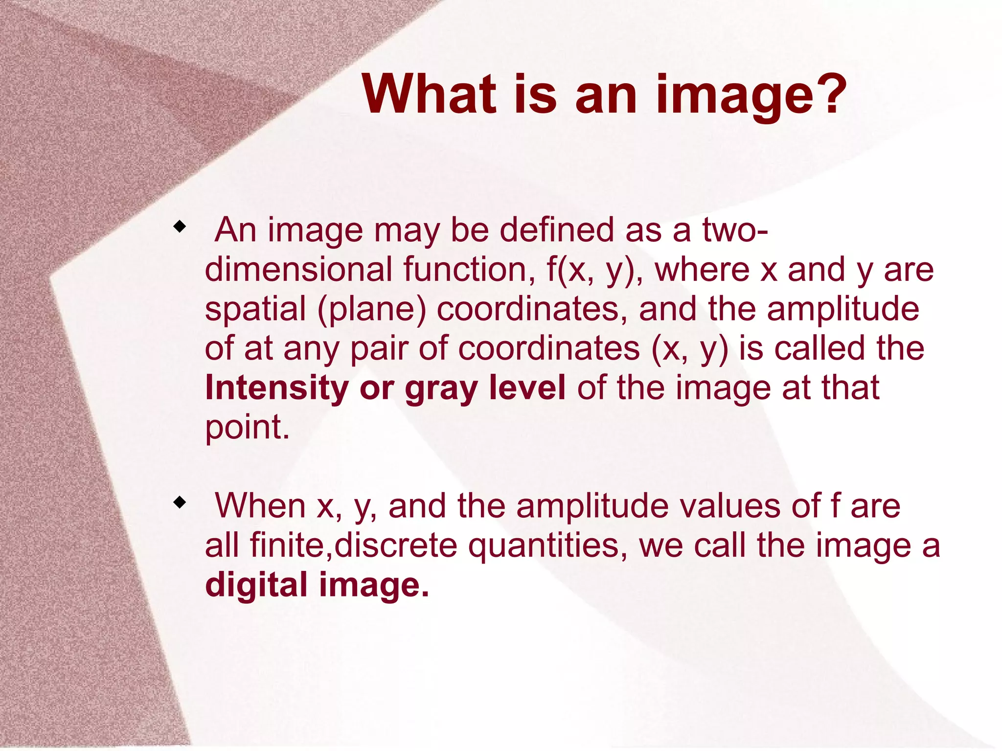 Digital Image Processing | PPT