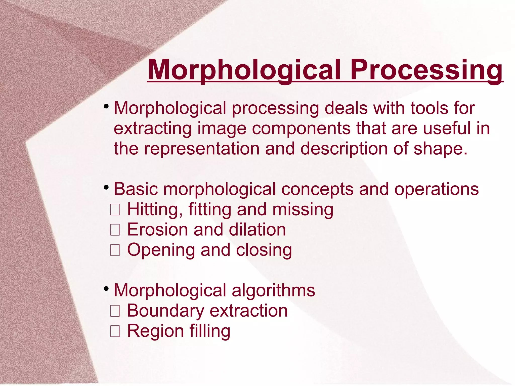 Digital Image Processing | PPT