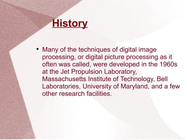 Digital Image Processing | PPT | Photo Editing Software | Computer ...