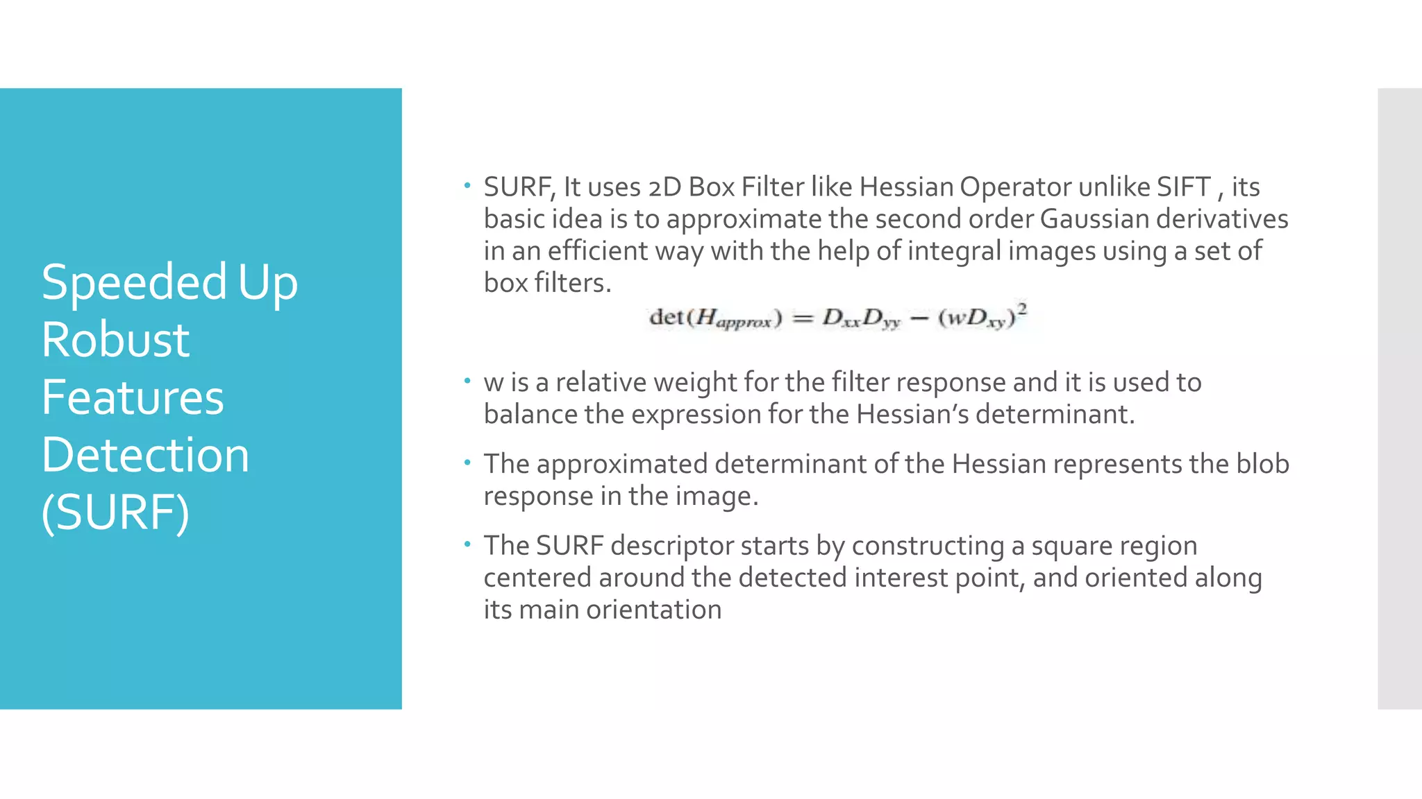 Image feature extraction | PPTX