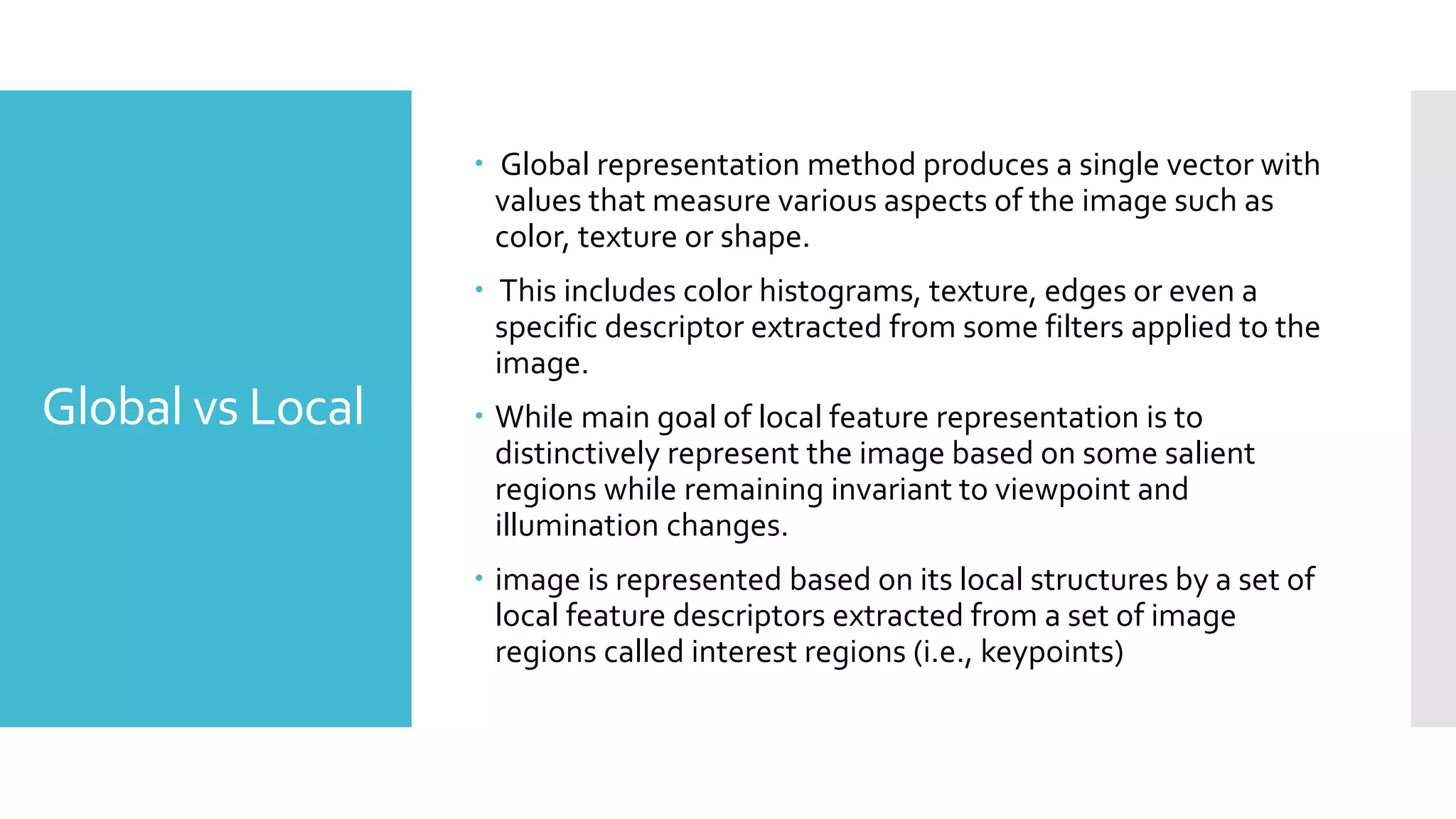 Image feature extraction | PPTX
