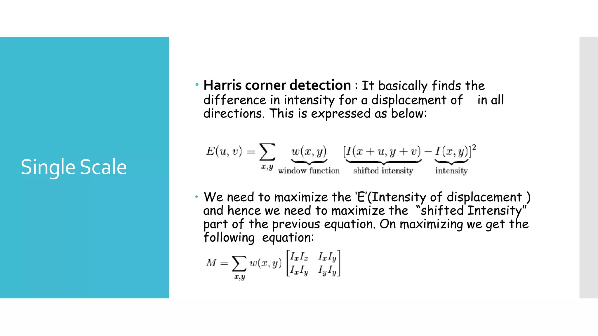 Image feature extraction | PPTX