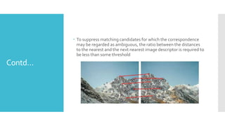 Image feature extraction | PPTX