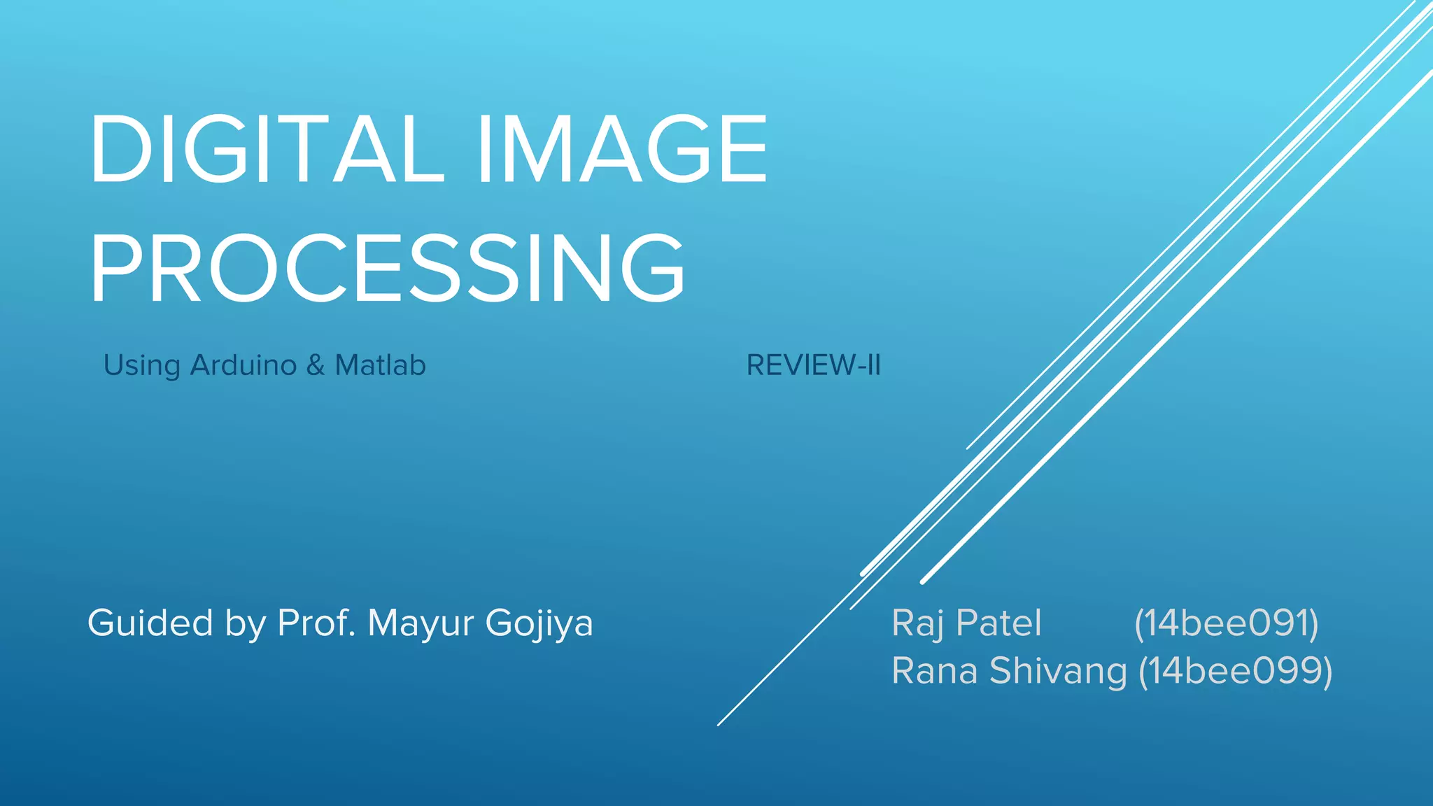 Image Processing TARUS: a FARMBOT | PPTX