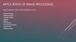Image processing | PPTX