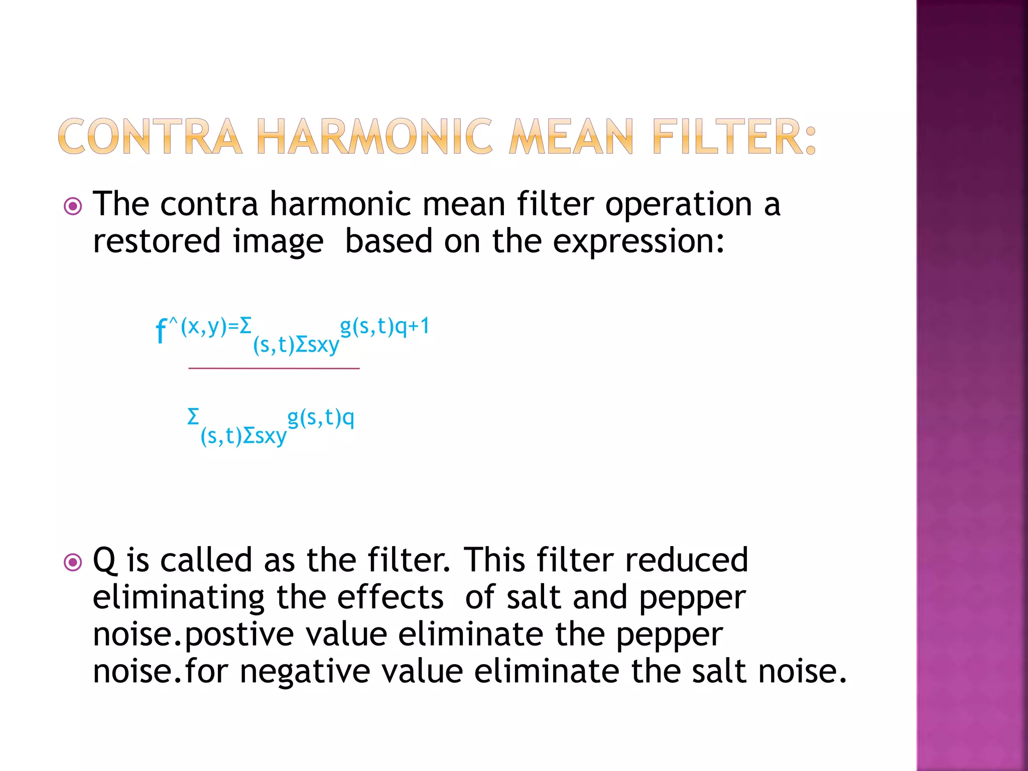Image processing | PPTX