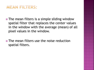 Image processing | PPTX