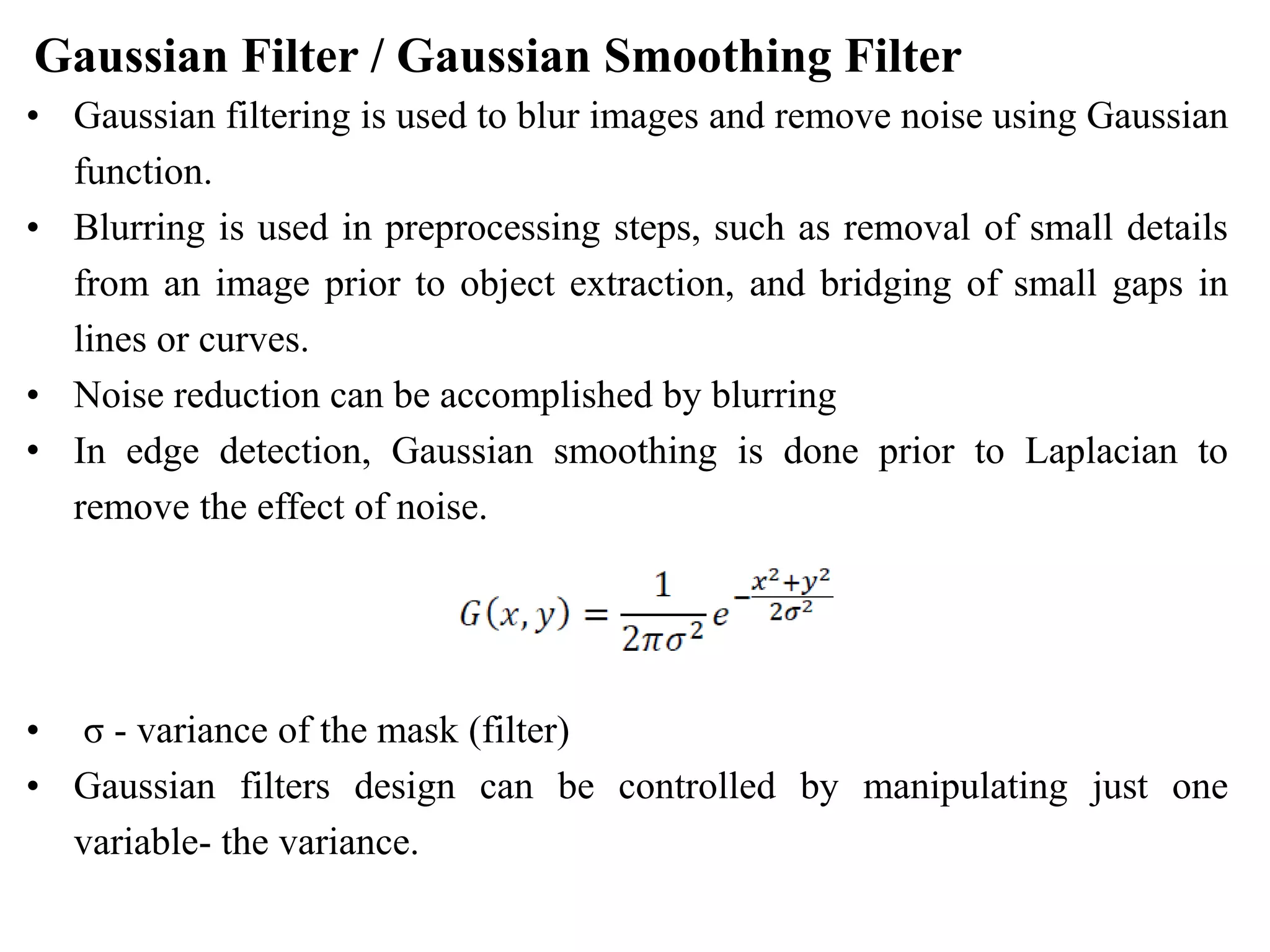 Image processing, Noise, Noise Removal filters | PDF