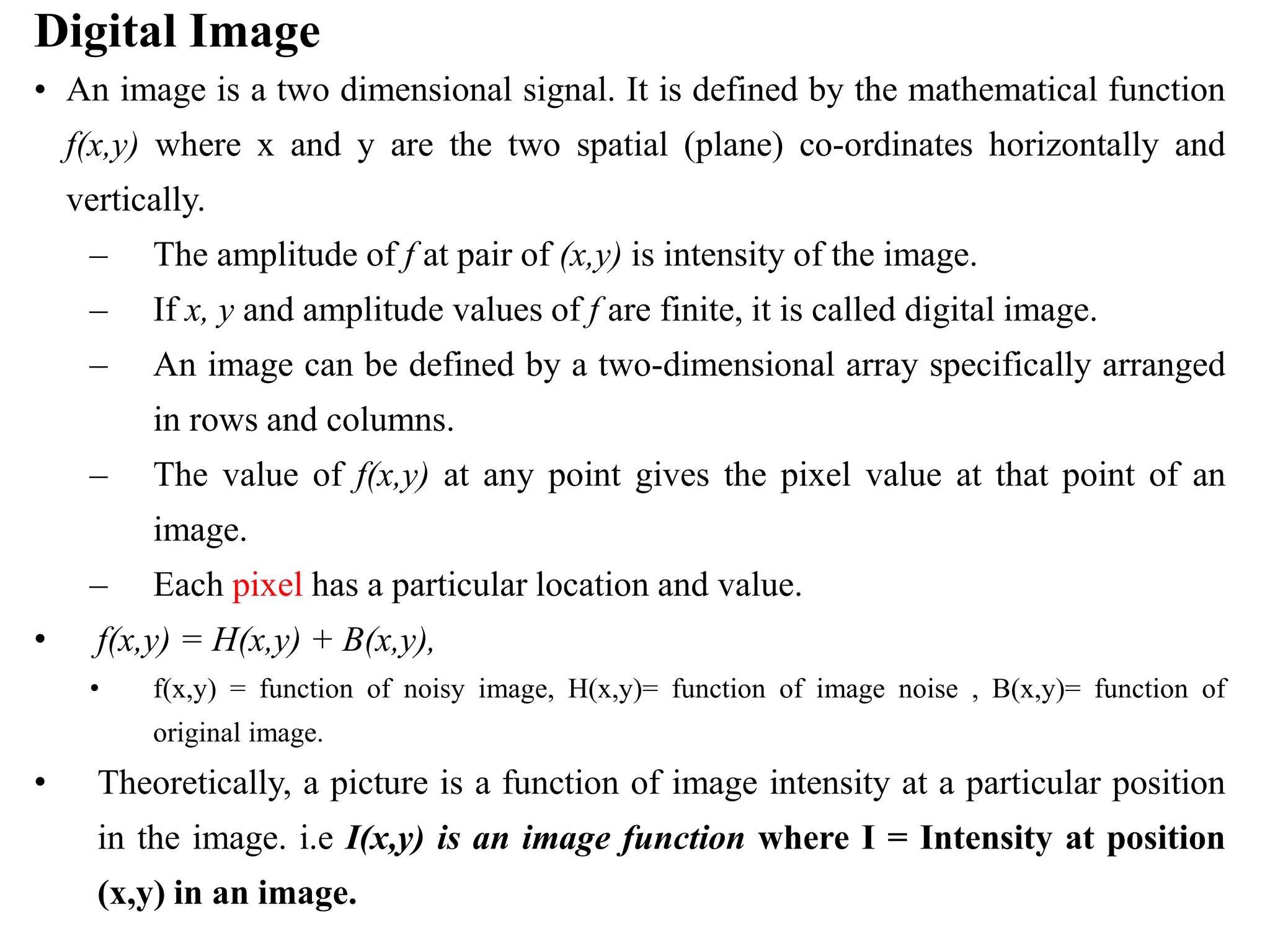 Image processing, Noise, Noise Removal filters | PDF