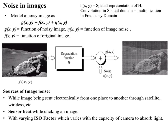 Image processing, Noise, Noise Removal filters | PDF
