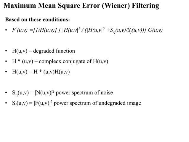 Image processing, Noise, Noise Removal filters | PDF