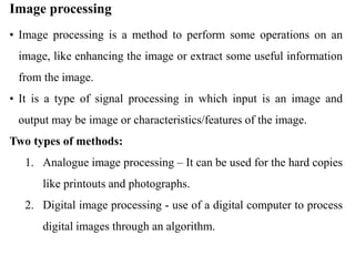 Image processing, Noise, Noise Removal filters | PDF