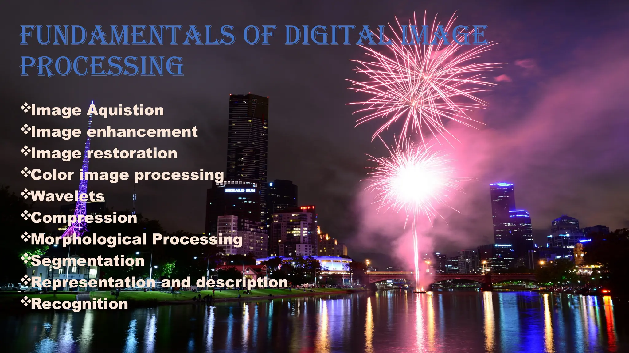 digital image processing in image processing | PPTX