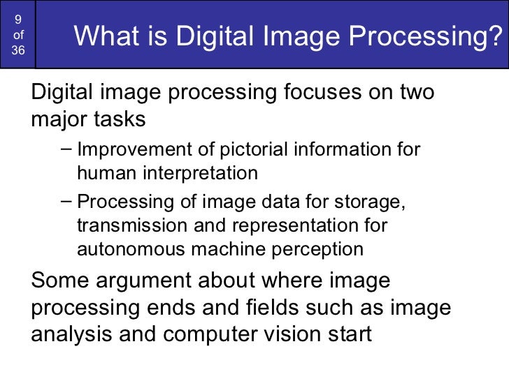 Image Processing1 Introduction Image Processing1 Introduction