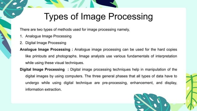 Image processing | PPT