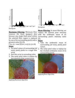 Comparative study of Salt & Pepper filters and Gaussian filters | PDF