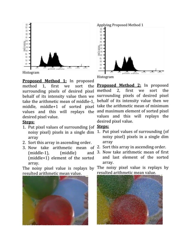 Comparative study of Salt & Pepper filters and Gaussian filters | PDF ...