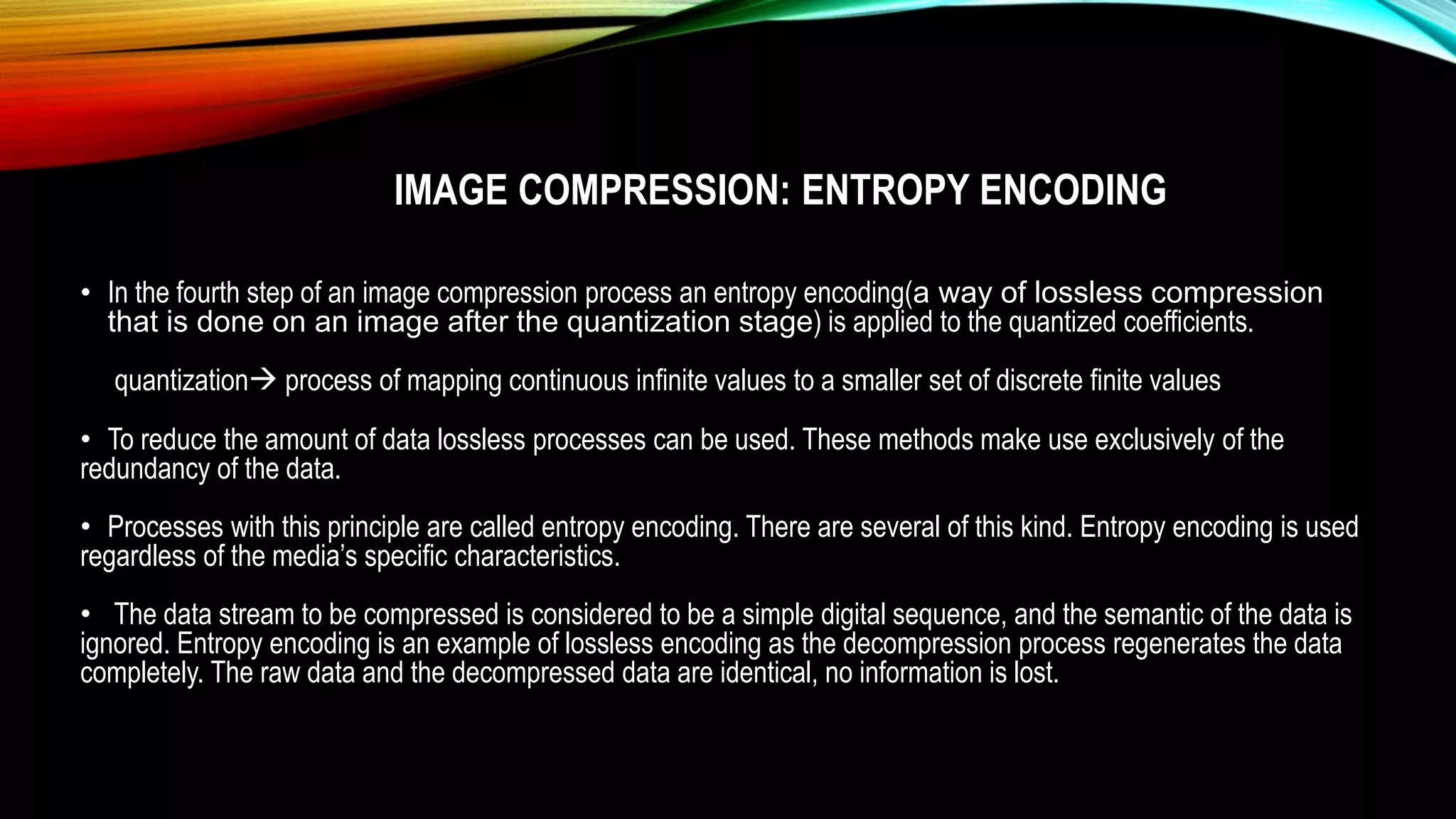Image processing and compression.pptx | Photo Editing Software | Computer Software and Applications