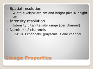 Image Processing and Computer Vision | PPT
