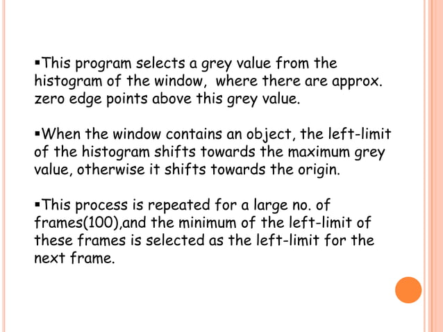 Image Processing Applied To Traffic Queue Detection Algorithm Ppt