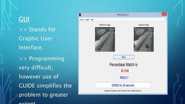 Final Project presentation on Image processing based intelligent ...