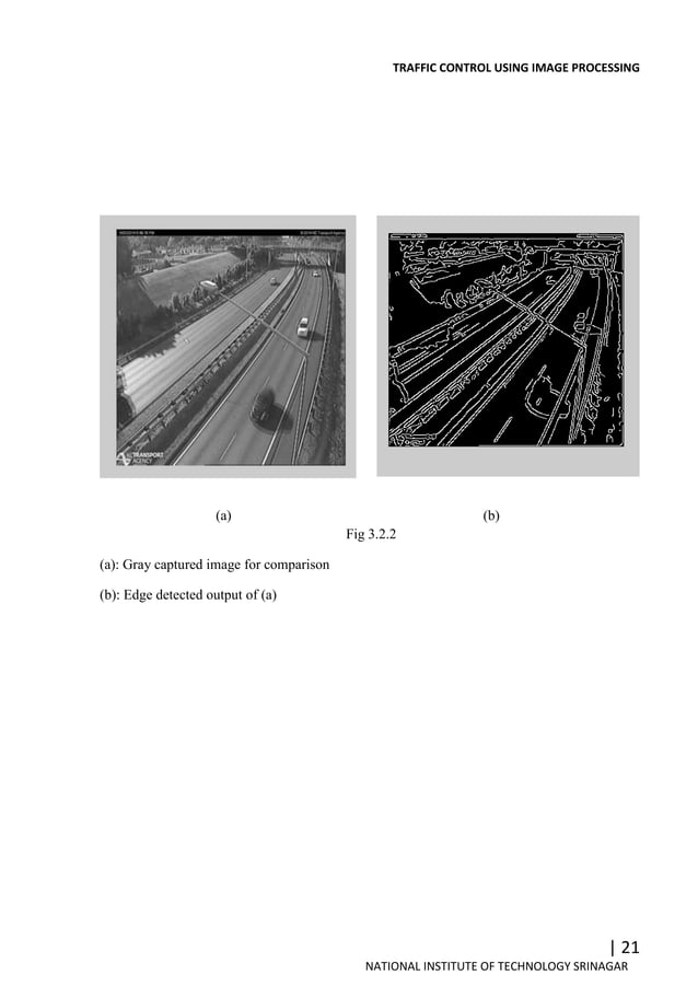 Final Project Report on Image processing based intelligent traffic control system+matlab gui | PDF