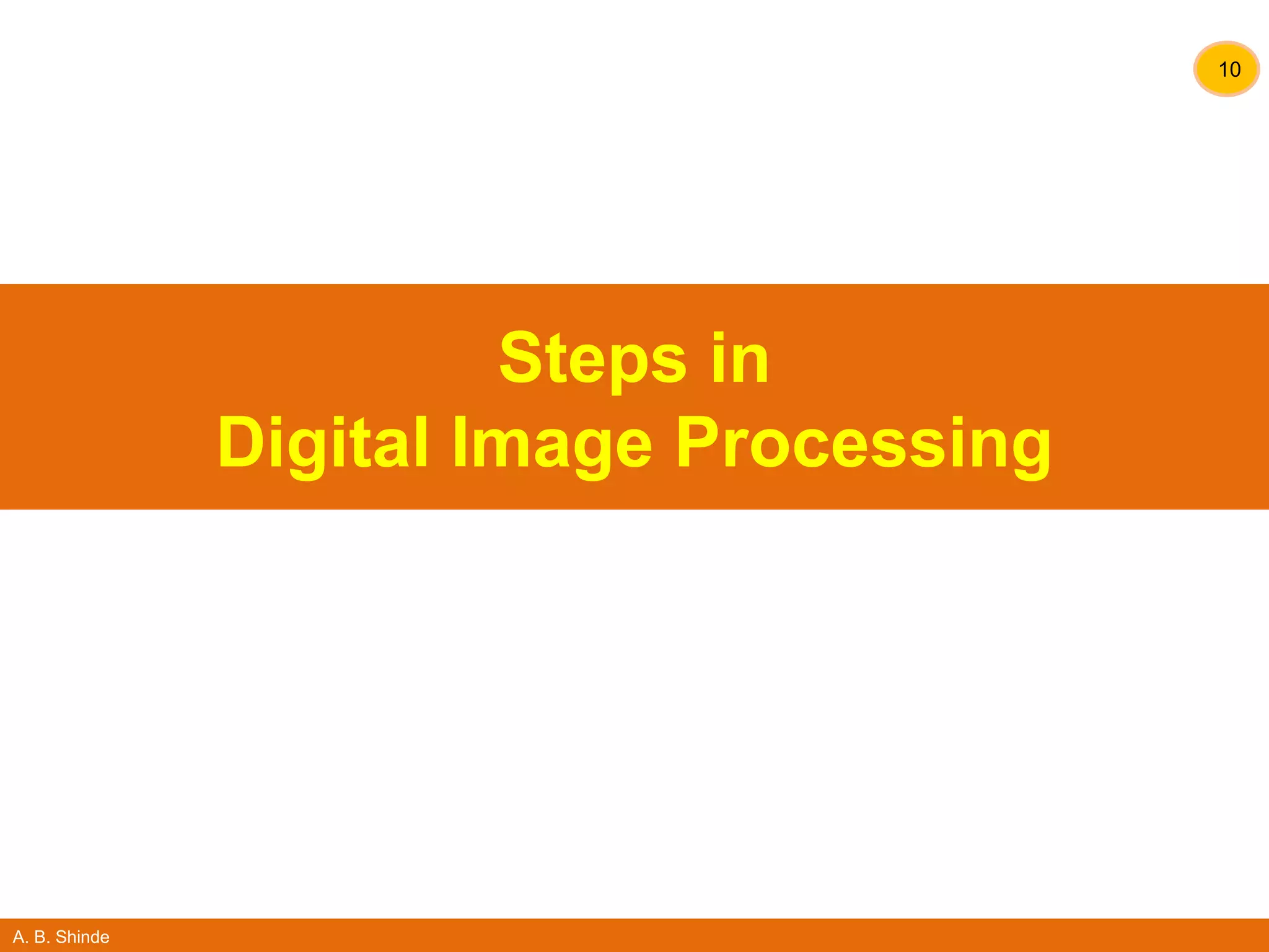 Image Processing Basics | PPSX