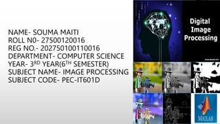 Fundamental Steps Of Image Processing | PPT