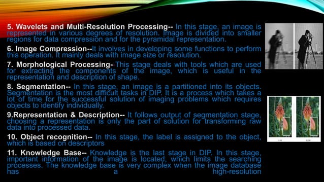 Fundamental Steps Of Image Processing | PPT