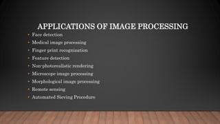 Image processing | PPTX