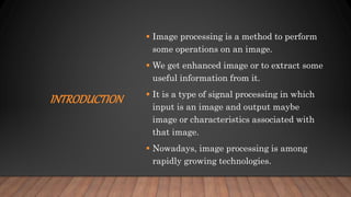 Image processing | PPTX