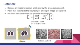 ImageProcessing_Group8.pptx | 3-D Graphics | Computer Software and Applications