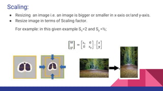 ImageProcessing_Group8.pptx | 3-D Graphics | Computer Software and Applications
