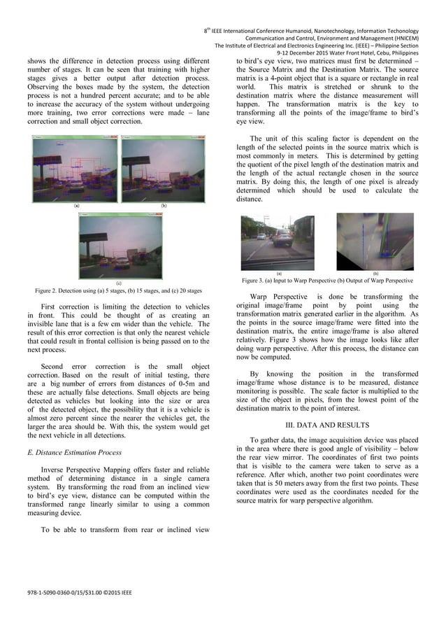 Image processing on automobiles (1) | PDF