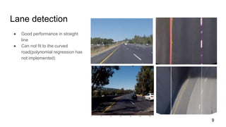 udacity Advance Lane identification (progress presentation) | PPT