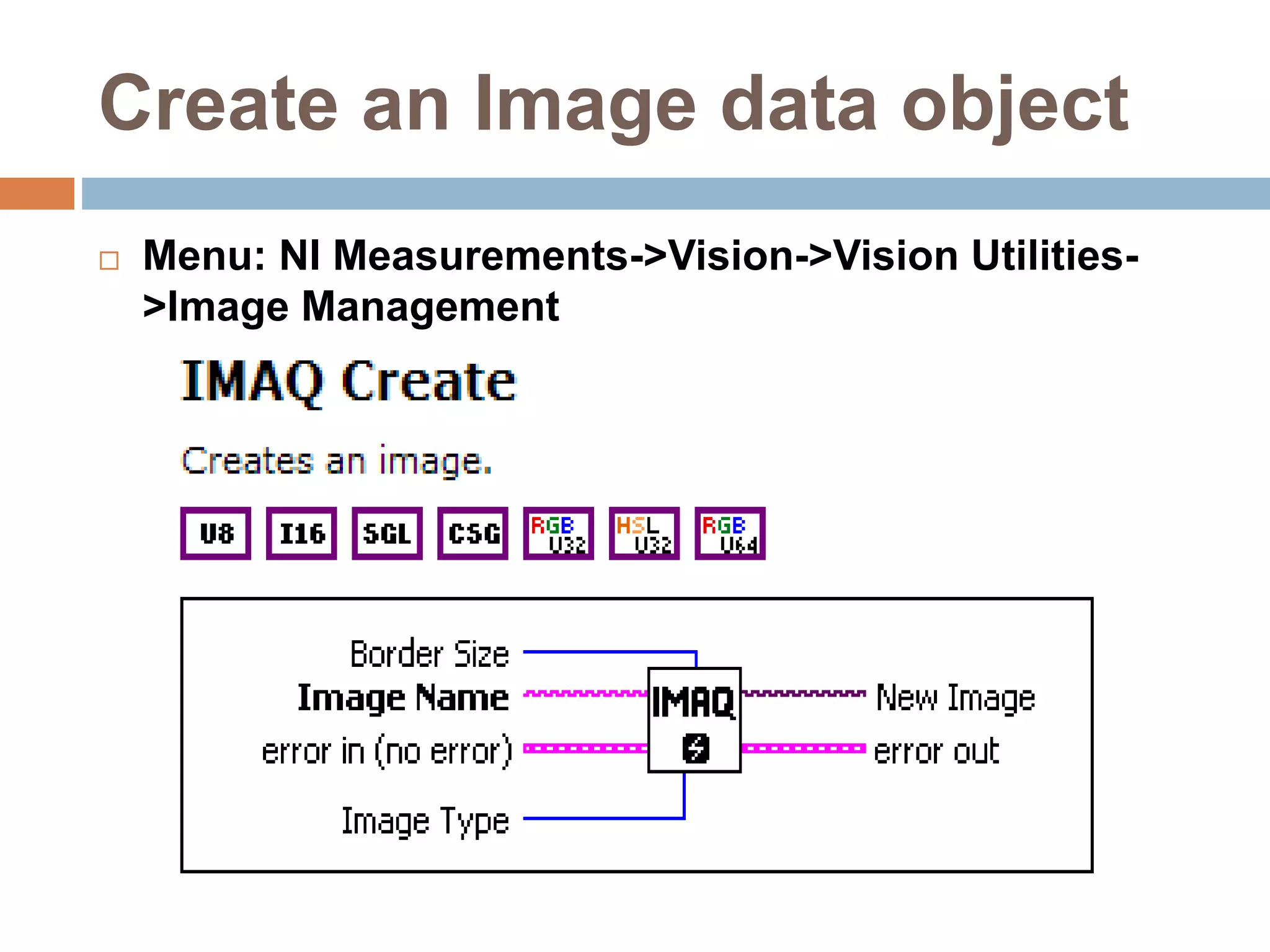 Image processing using labview | PPTX