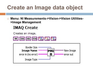 Image processing using labview | PPTX