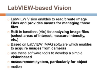 Image processing using labview | PPTX