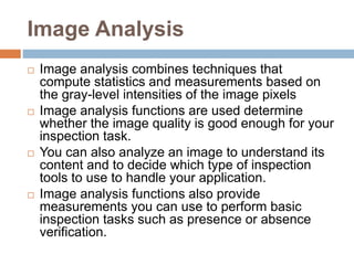 Image processing using labview | PPTX