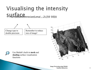 Image processing using matlab | PPT