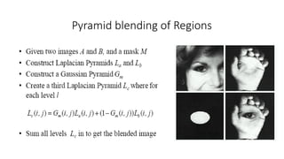 Image Pyramid gaussian pyramid laplacian | PPTX