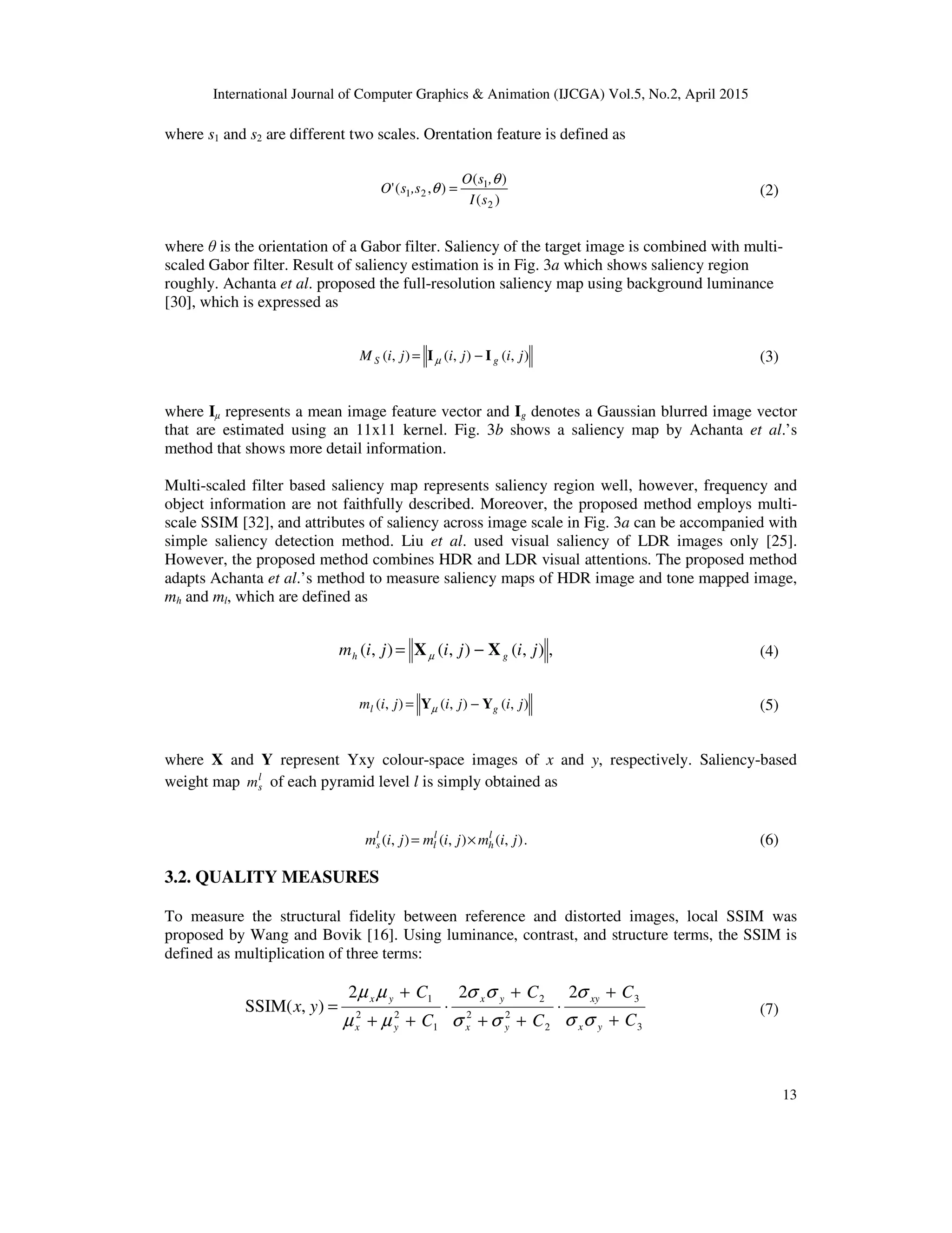 Image Quality Assessment of Tone Mapped Images | PDF