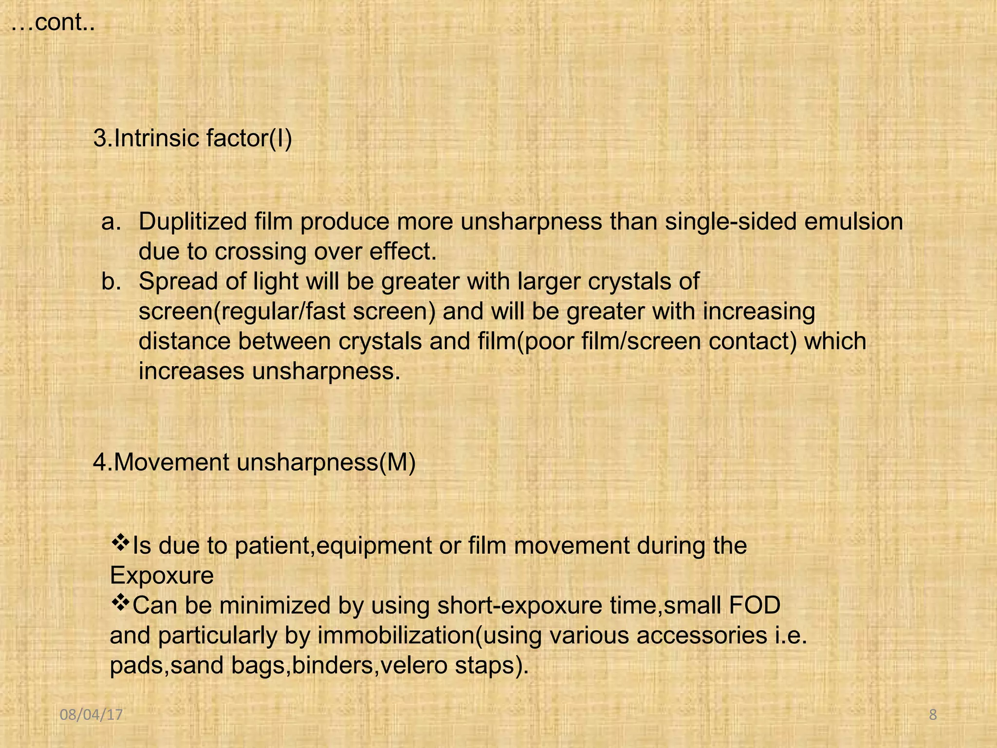 radiographic Image quality by Astuti Mishra | PPT