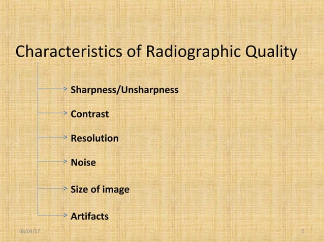 radiographic Image quality by Astuti Mishra | PPT